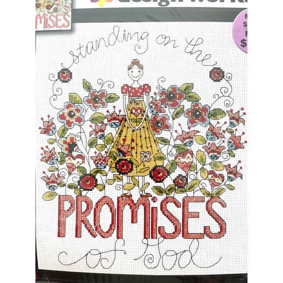 Design Works | Art | Design Works Promises 2796 Cross Stitch Kit 8x ...